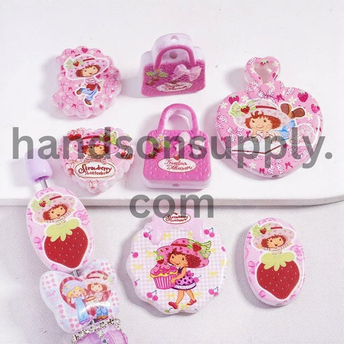 Berry Girl Character Different Designs & Shapes Series Acrylic Beads R ...