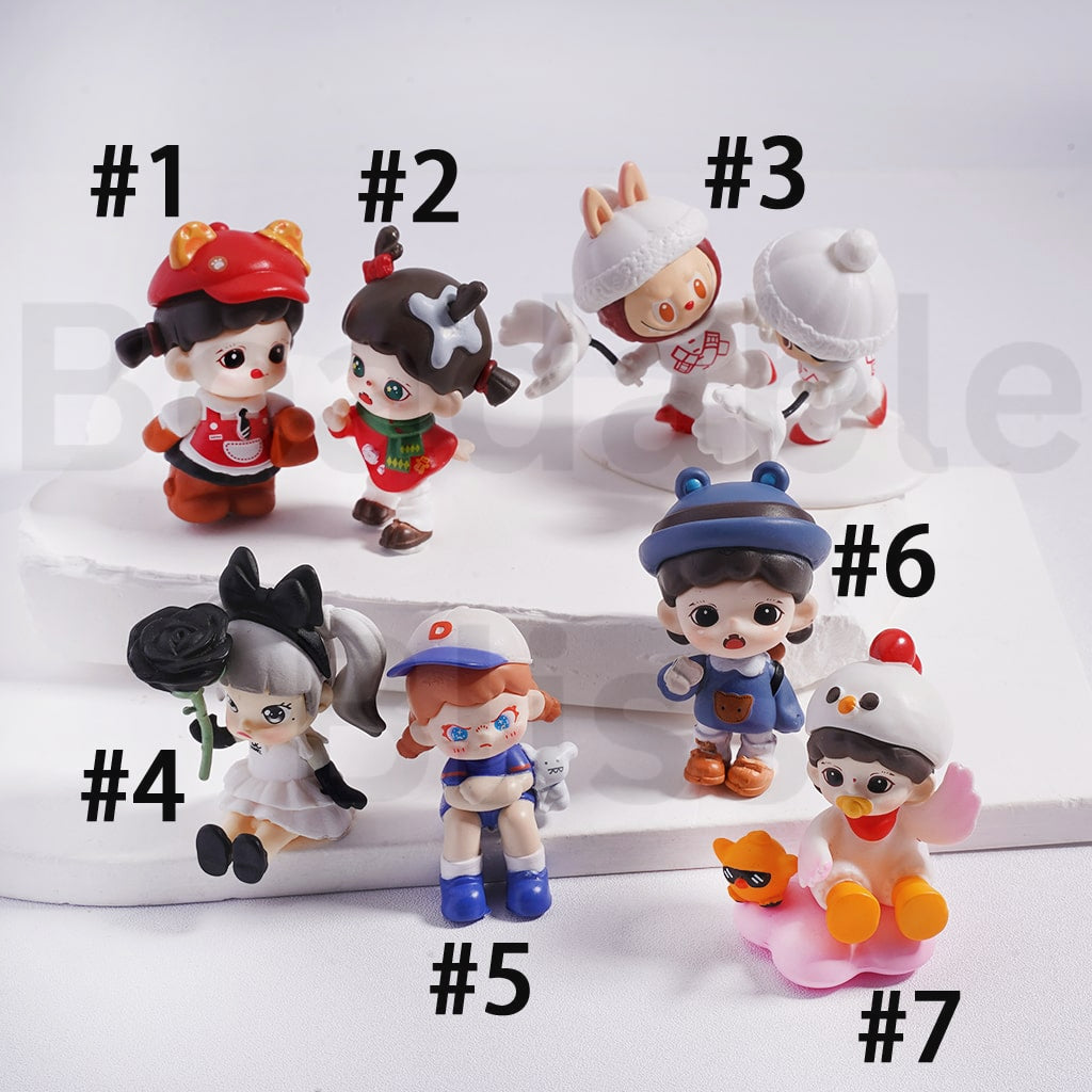 The Unspoken Secret Zora Blind Box Figures Mischievous Diary Series Fi ...