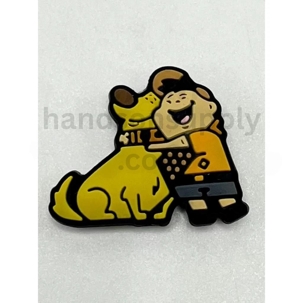 Cute Cartoon Russell & Dug Dog Adventure Silicone Focal Beads – Hands ...