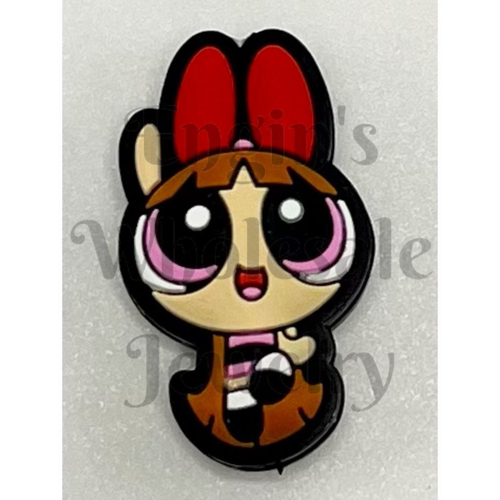 Cartoon The Powerpuff Girls Silicone Focal Beads – Hands on Supply